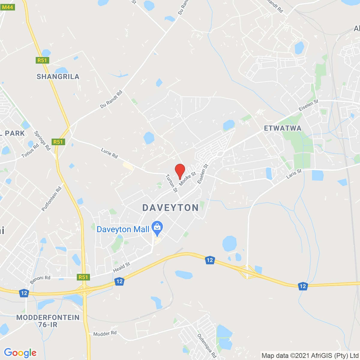 Competitions, football teams and players from Daveyton