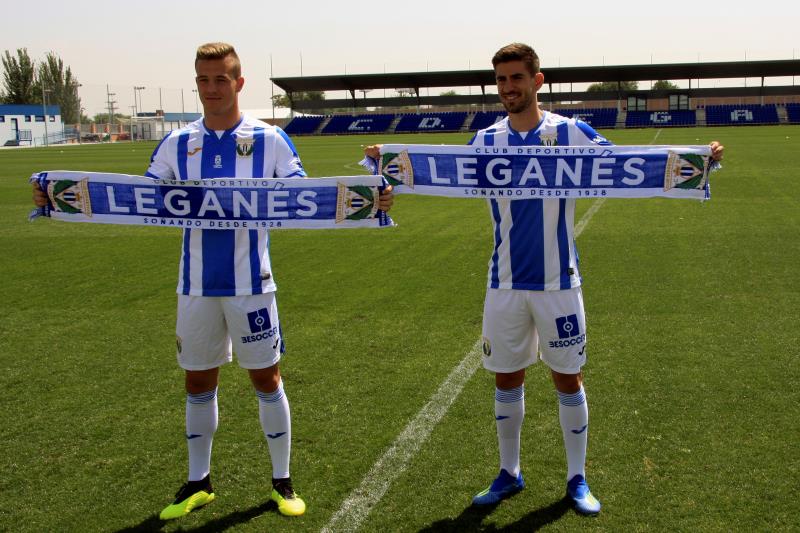 "Es un orgullo vestir los colores del Leganés"