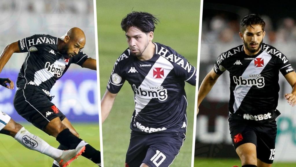 Não é só Cano: meio-campo do Vasco mostra força neste início de ...