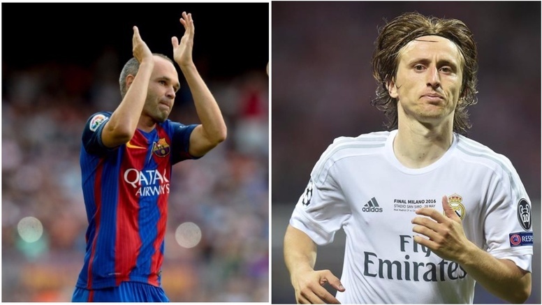 Clasico : deux chefs d'orchestres pour une victoire : Iniesta Vs. Modric