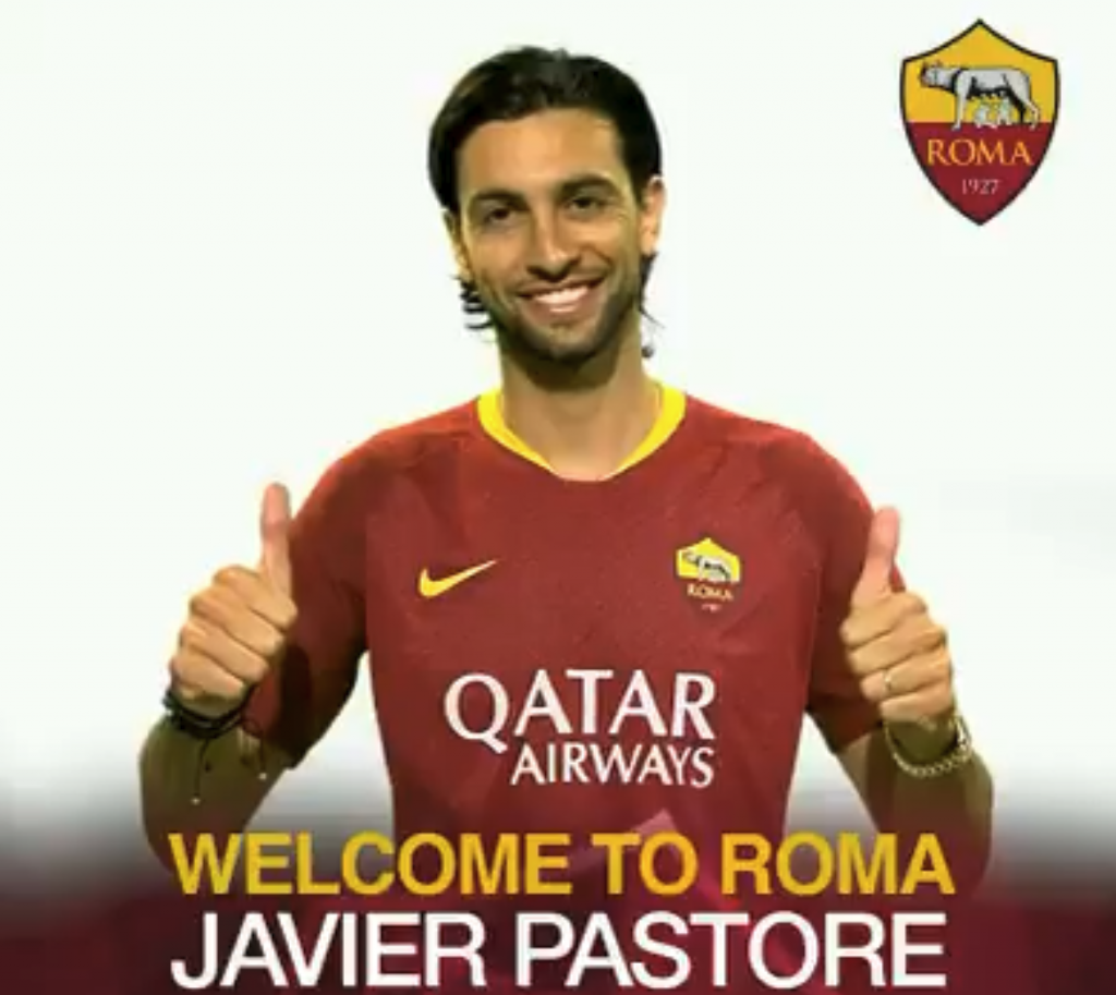 Roma announce signing of Pastore - BeSoccer
