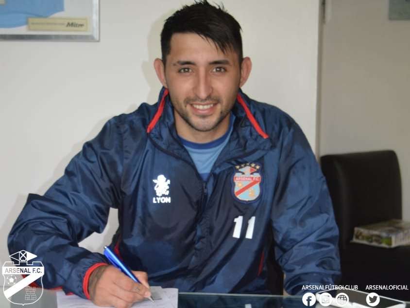 Alan Ruíz, nuevo jugador de Arsenal de Sarandí - BeSoccer